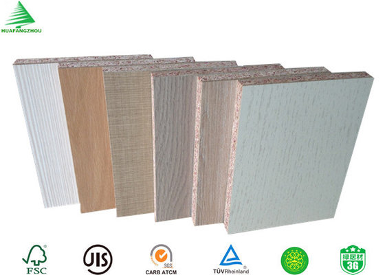 2016 US market hot sale NAF certified 4X8 decorative wood grain melamine flakeboard