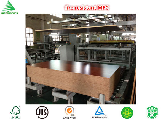 2016 US market hot sale NAF certified 4X8 decorative wood grain melamine flakeboard