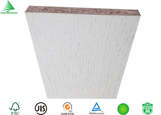 US standard CARB P2 factory supplier environment 18mm white laminated chipboard