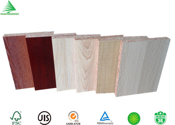 Guangzhou China factory high quality wood grain 6X8 laminated chipboard price