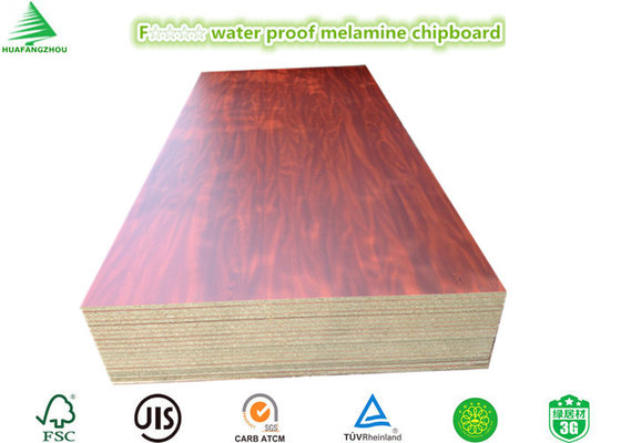 Made in China JIS proved F 4 star waterproof melamine faced flakeboard