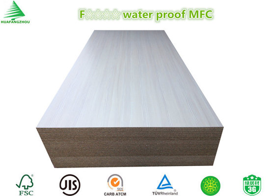 China manufacturer F4 star waterproof decorative melamine chipboard prices