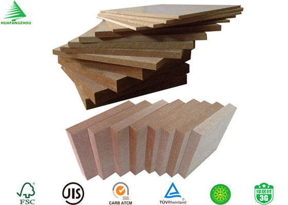 Guangzhou factory Africa market 2.5mm cheap plain mdf e1