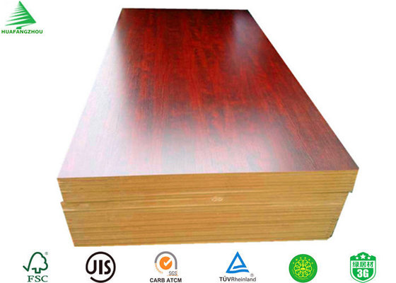 Guangzhou factory 4'x8' wholesale melamine mdf 18mm
