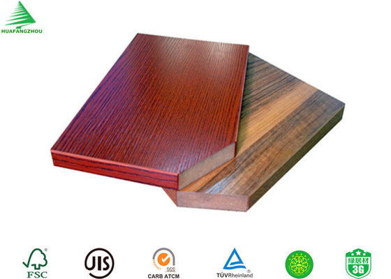 2016 China hot sale export 4'X8' e1 double sided melamine mdf
