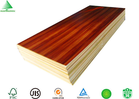 2016 New design China 4X8 wholesale apple wood emboss melamine mdf board