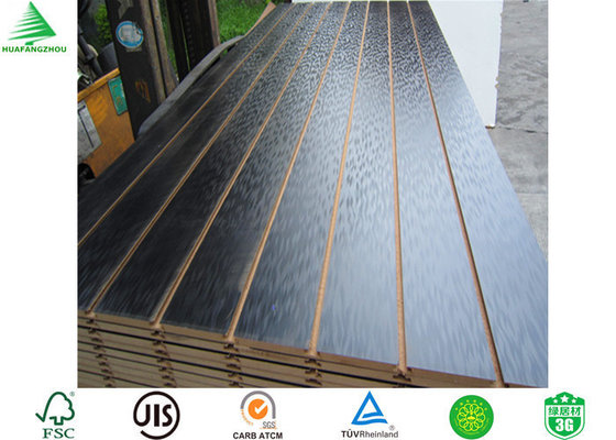 Guanghzou manufacturer new design cheap mdf solid colour melamine slatwall