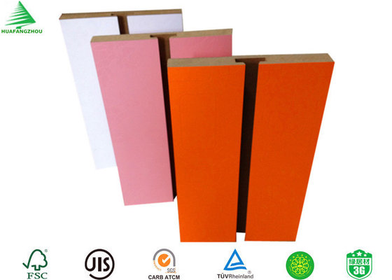 Guangzhou E2/E1 1220X2440X15MM supermarket display melamine MDF faced slatwall panel
