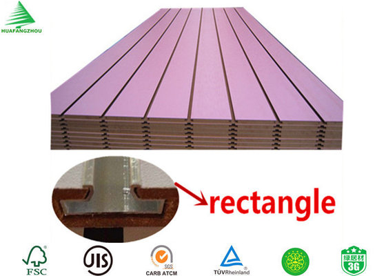 4-FtX8-Ft pink melamine faced wholesale cheap slatwall