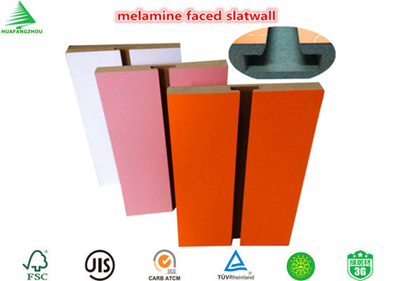 Cheap 4X8 melamine faced China mdf slat wall