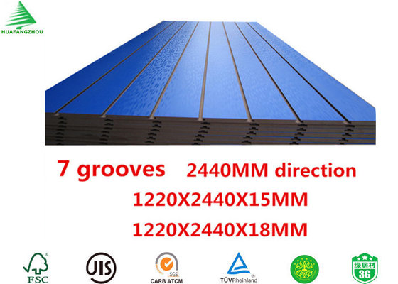4-ftX8-ft melamine shoe store decorative mdf slot wall