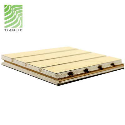 Eco - Friendly Grooved Absorbing Interior Cinema Soundproof Indoor Soundproofing Acoustic Ceiling And Sound Proof Wall Panel