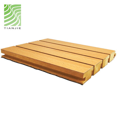 Eco - Friendly Grooved Absorbing Interior Cinema Soundproof Indoor Soundproofing Acoustic Ceiling And Sound Proof Wall Panel