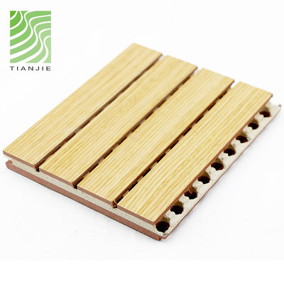 Eco - Friendly Grooved Absorbing Interior Cinema Soundproof Indoor Soundproofing Acoustic Ceiling And Sound Proof Wall Panel