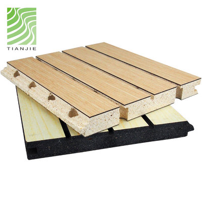 Eco - Friendly Grooved Absorbing Interior Cinema Soundproof Indoor Soundproofing Acoustic Ceiling And Sound Proof Wall Panel
