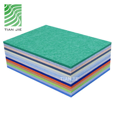Tianjie Sound Barriers Eco-friendly Healthy Polyester Fiber Pet Proof Wall Decoration Sound Barriers from Fire