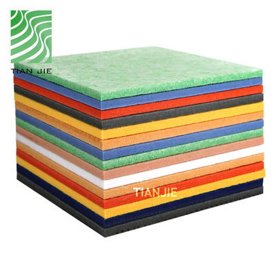 Tianjie Sound Barriers Eco-friendly Healthy Polyester Fiber Pet Proof Wall Decoration Sound Barriers from Fire
