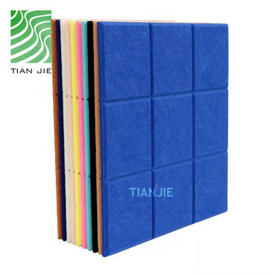 Tianjie Sound Barriers Eco-friendly Healthy Polyester Fiber Pet Proof Wall Decoration Sound Barriers from Fire