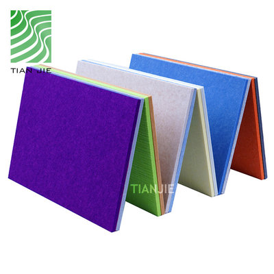 Tianjie Sound Barriers Eco-friendly Healthy Polyester Fiber Pet Proof Wall Decoration Sound Barriers from Fire