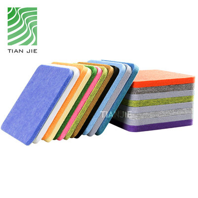 Eco-friendly Tianjie Acoustic Panels Absorption Hexagon Wall Acoustic Panel Polyester Absorber