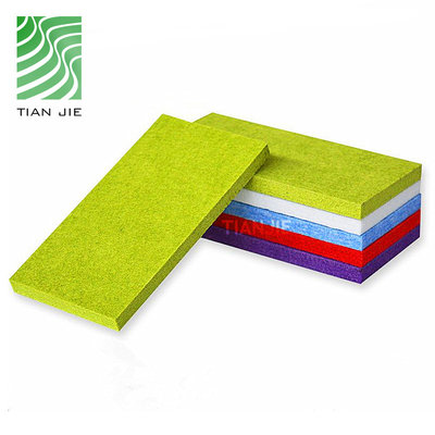 Eco-friendly Hexagon Fiber Polyester Sound Absorption Ceiling Acoustic Panels Tianjie Acoustic Panels