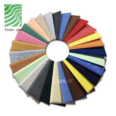 Tianjie Sound Barriers Eco-friendly Healthy Polyester Fiber Pet Proof Wall Decoration Sound Barriers from Fire