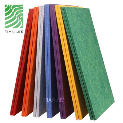 Tianjie Sound Barriers Eco-friendly Healthy Polyester Fiber Pet Proof Wall Decoration Sound Barriers from Fire