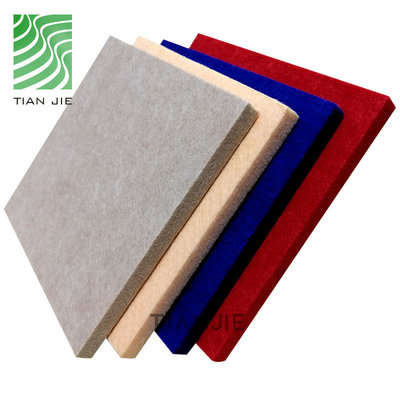 Tianjie Acoustic Panels Polyester Fiber Eco-friendly Sound Absorbing Decorative Wall Pet Acoustic Panel