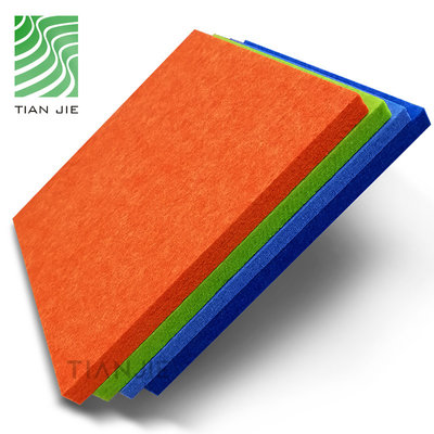 Tianjie Acoustic Panels Polyester Fiber Eco-friendly Sound Absorbing Decorative Wall Pet Acoustic Panel