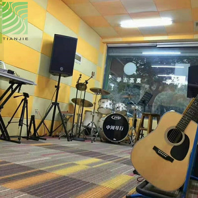 Eco-friendly Acoustic Panels Factory Tianjie Various Shapes Recycle Pyramid Shapes Recording Studio Acoustic Foam