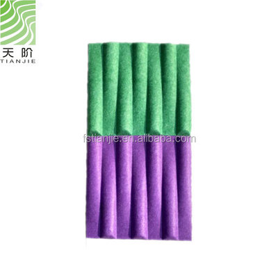 Sound Absorption Tianjie Acoustic Panels Pet Hexagon Polyester 3d Highly Effective Decorative Acoustic Felt Wall Panels