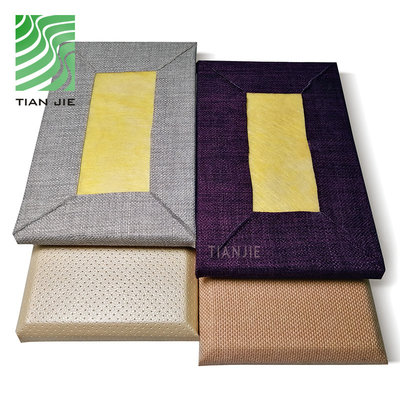 Fireproof And Eco-friendly Tianjie Acoustic Panels Graphic Design Felt Hotel Soundproof Fabric Acoustic Sound Hexagon Panels