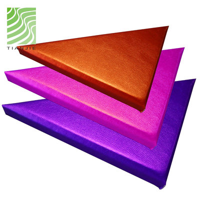 Modern Tianjie Design Fabric 25mm Acoustic Panels Fire Retardant And Eco-friendly Decoration Office Acoustic Panels For Gym
