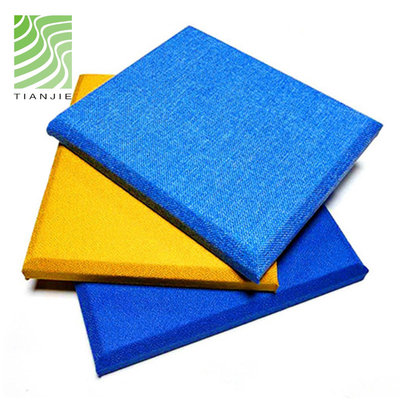 Modern Tianjie Design Fabric 25mm Acoustic Panels Fire Retardant And Eco-friendly Decoration Office Acoustic Panels For Gym