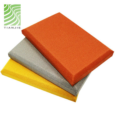 Modern Tianjie Design Fabric 25mm Acoustic Panels Fire Retardant And Eco-friendly Decoration Office Acoustic Panels For Gym