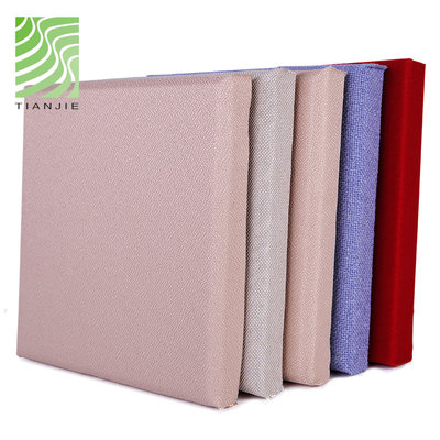 Tianjie Acoustic Wall Panels Soundproof Wall Decor Studio Decoration Leather Waterproof Fireproof and Eco-friendly Fabric