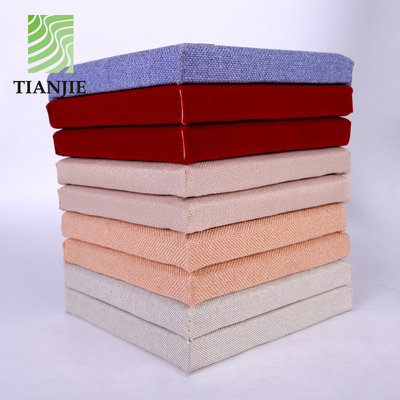 Fireproof and eco-friendly hot sales! Decorative Sound Proof And Absorbing Acoustic Fabric Panel For Cinema