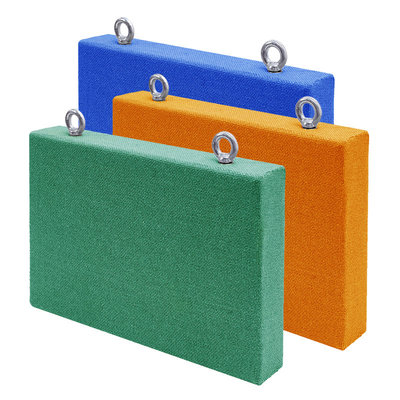 Modern High Density Fiberglass Acoustic Panels Noise Absorbing Wall Muffler Polyester Silencer