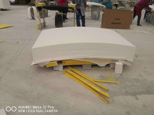 Artistic Ceilings Factory Wholesale Sound Insulation Soundproofing Curved Heat Insulation Wooden Ceiling Acoustic Panels