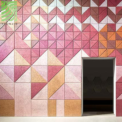 Art Slot Interior High Quality Wall Panel Wool Acoustic Panel Soundproof Fireproof Eco-friendly Reduction Wood Noise