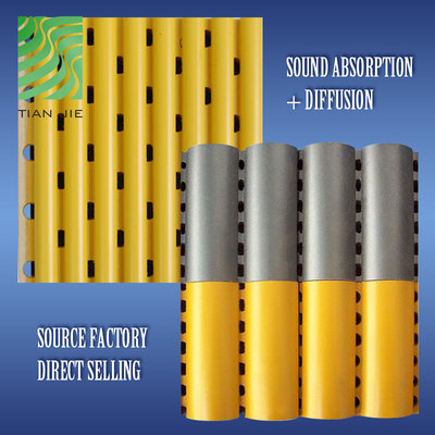 Tianjie Acoustic Panels Factory Traditional Opera Houses Concert Halls Recording Halls msl dispersion wooden panel acoustic diffuser panel