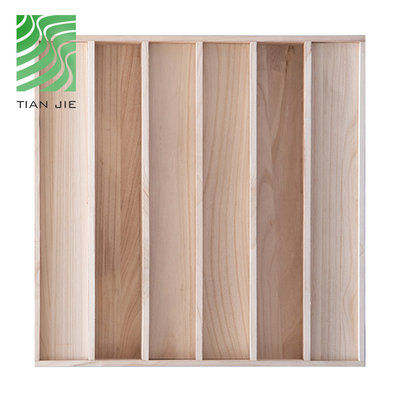 Traditional Acoustic Panels Logging Room Soundproof Acoustic Panel Solid Wood Wood Diffuser