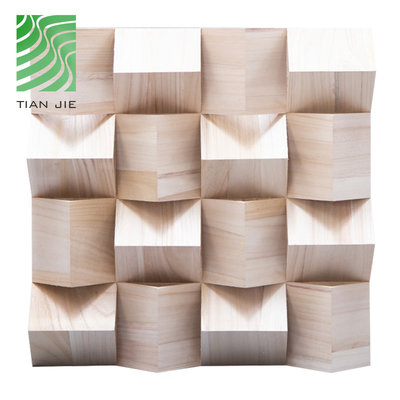 Traditional Acoustic Panels Logging Room Soundproof Acoustic Panel Solid Wood Wood Diffuser