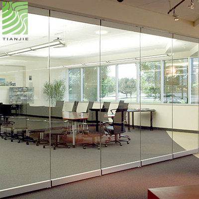 Tianjie Modern Foldable Acoustic Screens Factory Exhibition Fire Wall Movable Partition