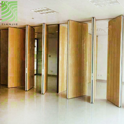 Tianjie Modern Foldable Acoustic Screens Factory Exhibition Fire Wall Movable Partition