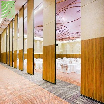 Tianjie Modern Foldable Acoustic Screens Factory Exhibition Fire Wall Movable Partition