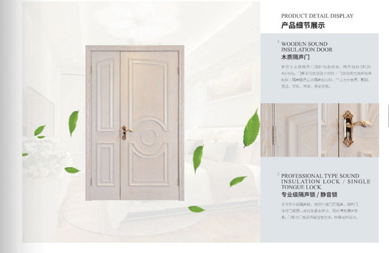 Tianjie Factory Acoustic Panels Traditional Double Fire Steel Sheet Fire Rated Door for Warehouse and Construction Soundproof Acoustic Door
