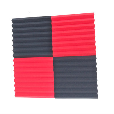 25*25 Tianjie Eco-friendly Acoustical Wedges Panels Adhesive Cheap Sound Proof Foam Sheets For Studio