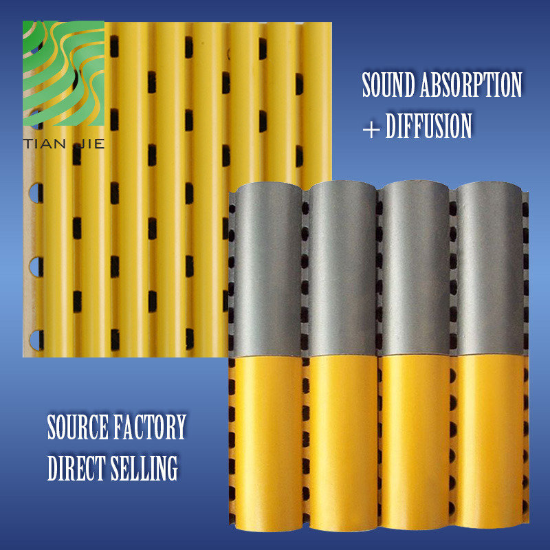 Tianjie Acoustic Panels Factory Traditional Opera Houses Concert Halls Recording Halls msl dispersion wooden panel acoustic diffuser panel