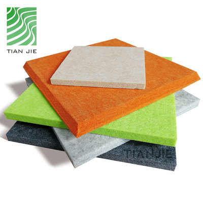 Tianjie Acoustic Panels Polyester Fiber Eco-friendly Sound Absorbing Decorative Wall Pet Acoustic Panel